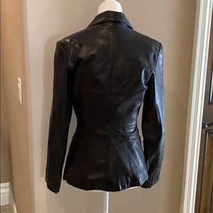 bebe | Jackets & Coats | Leather Jacket | Poshmark